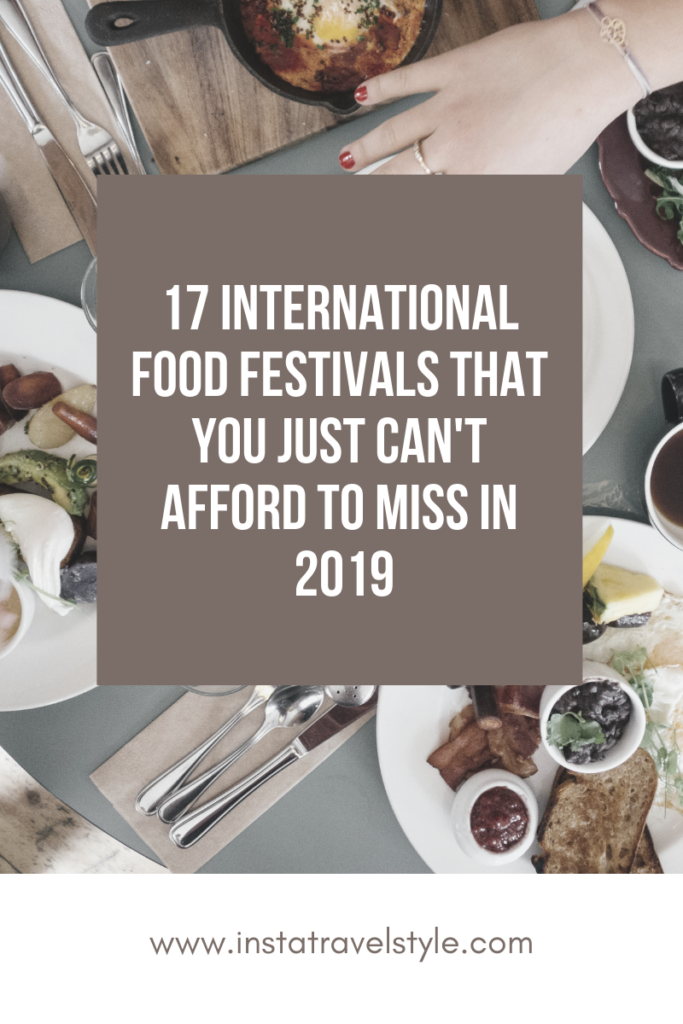 Foodie Bucket List: Top International Food Festivals In 2025